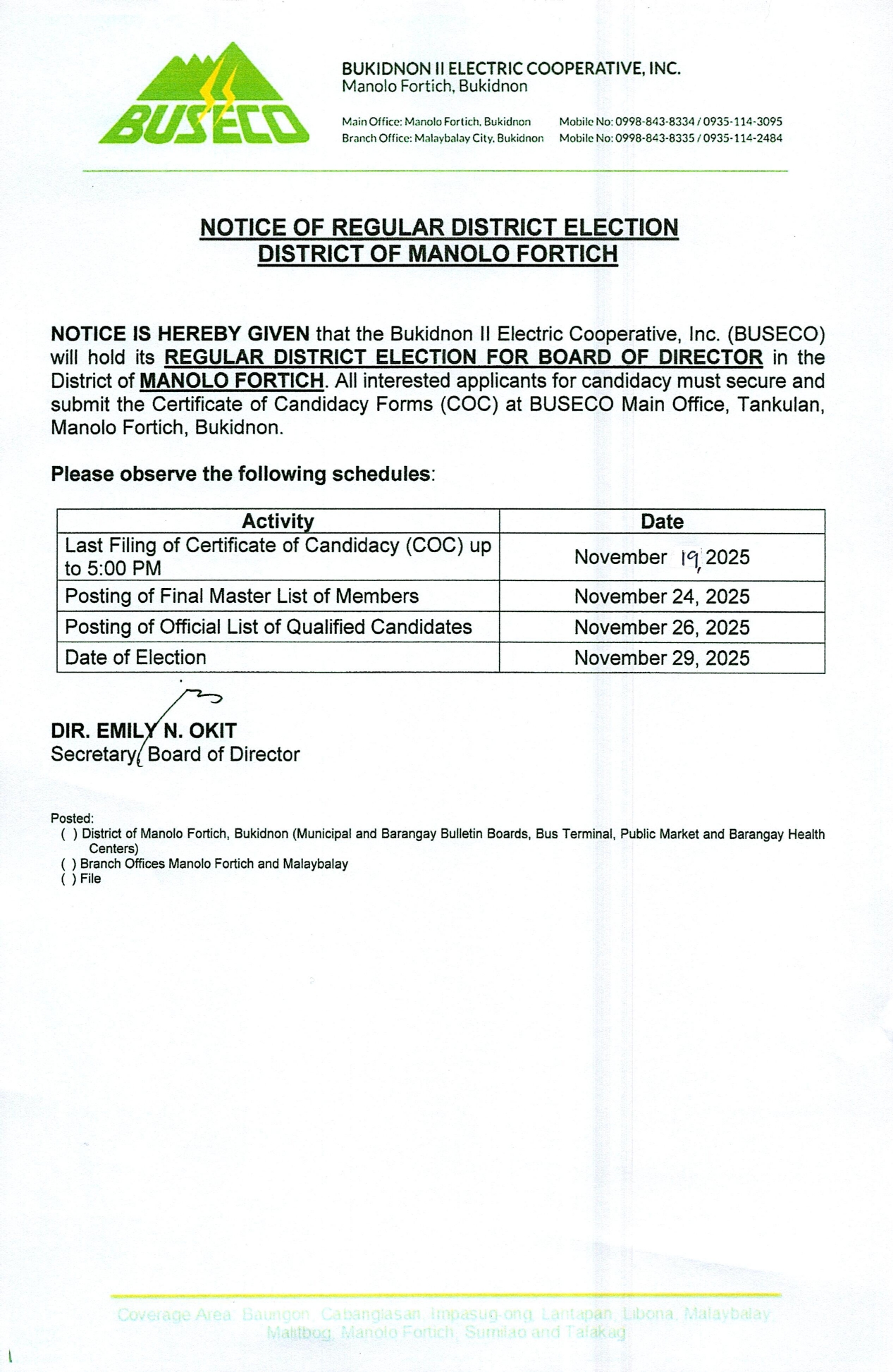 Buseco Site